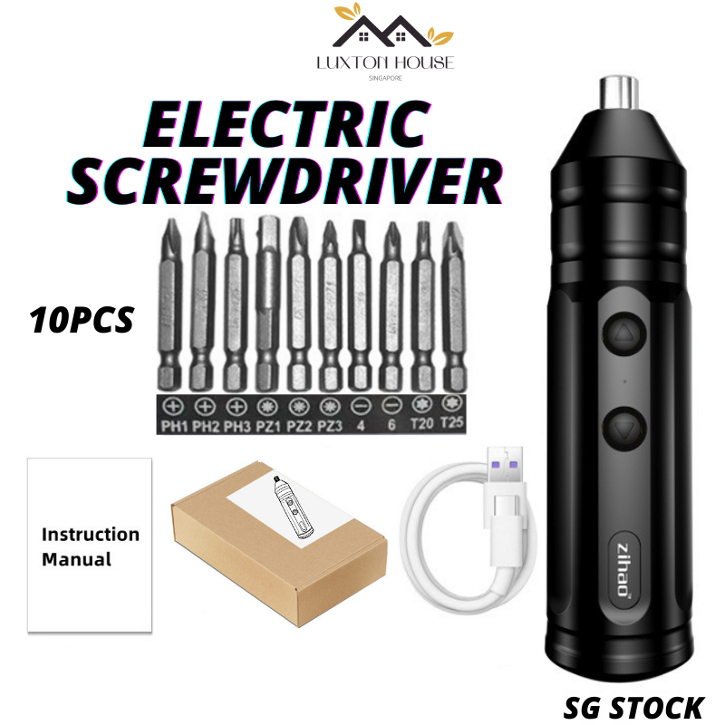 {SG} 11PCS Electric Screwdriver Set Mini Electric Screwdriver Smart ... {SG} 11PCS Electric Screwdriver Set Mini Electric Screwdriver Smart ...