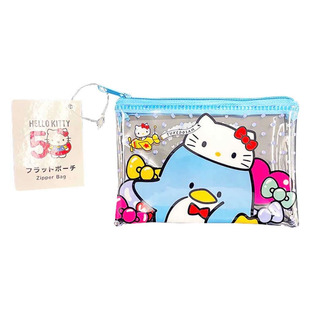 DAISO Tuxedo Sam 50th Anniversary Pouch Flat Sanrio Small Item Coin ...