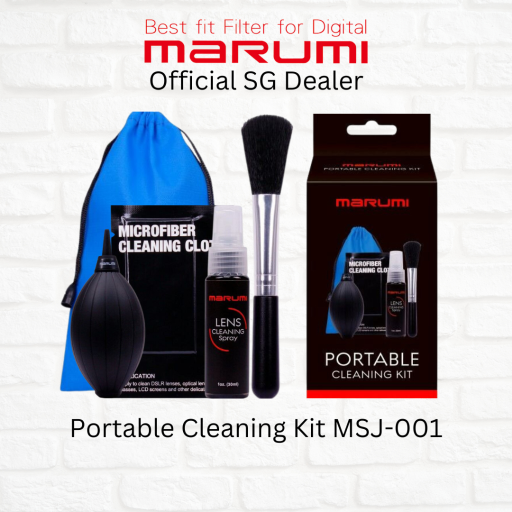 Marumi MSJ-001 Portable Camera Cleaning Kit 4 in 1 Cleaner Dust Cleaner ...