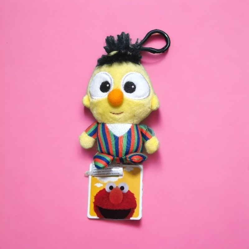 Sesame Street Elmo and Cookie monster Ernie Bert Keychain Plush 12cm ...