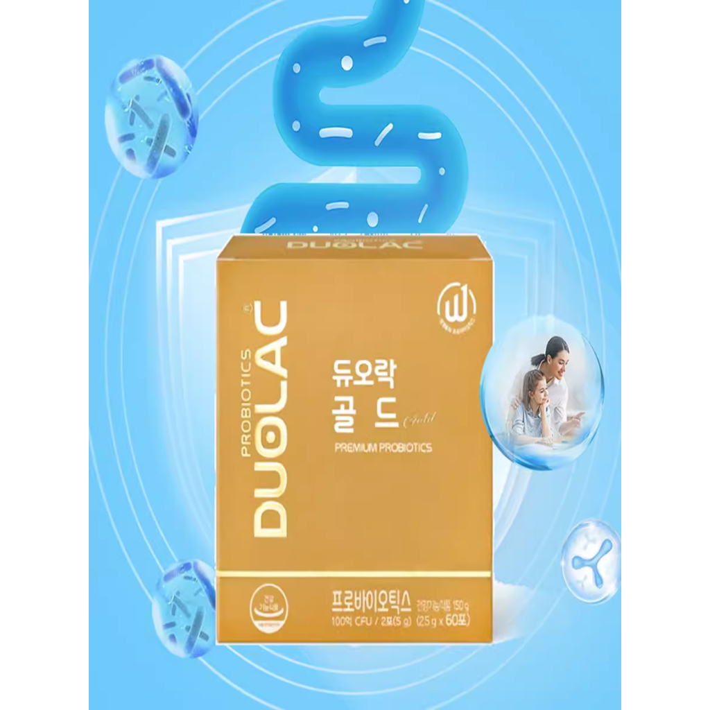 Renewal Probiotics Duolac Gold, 1pack (60 stickpacks), Dual-coating ...