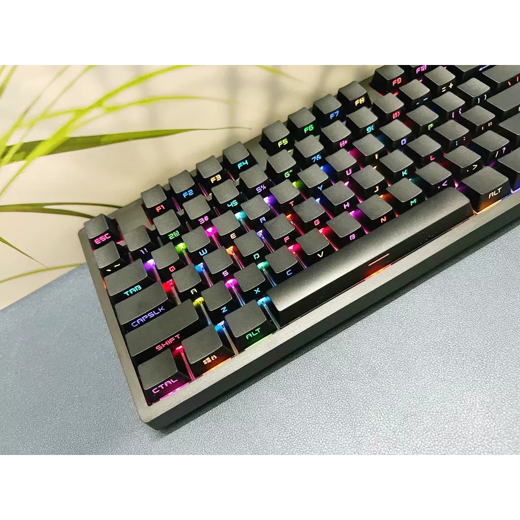 Mechanical Keyboard Letter Side Engraving Keycaps keycaps PBT dye sub ...