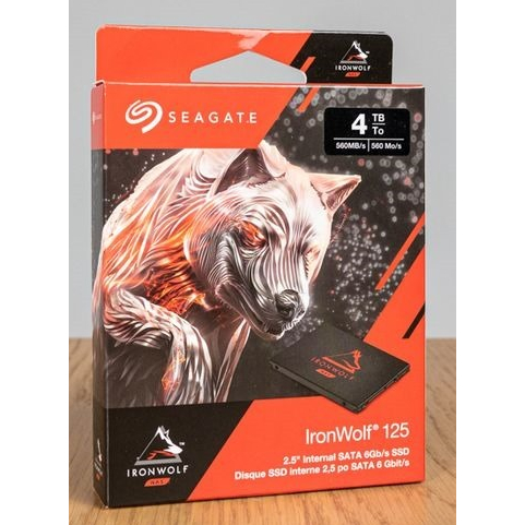 Seagate Ironwolf 125 4TB internal 2.5 inch SATA3 SSD (ZA4000NM1A002 ...