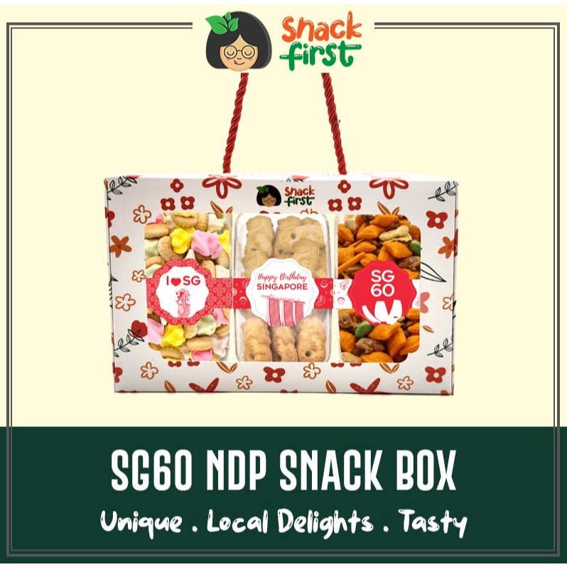 SnackFirst Singapore Snacks Gift Box Local Snacks (NDP Specials ...