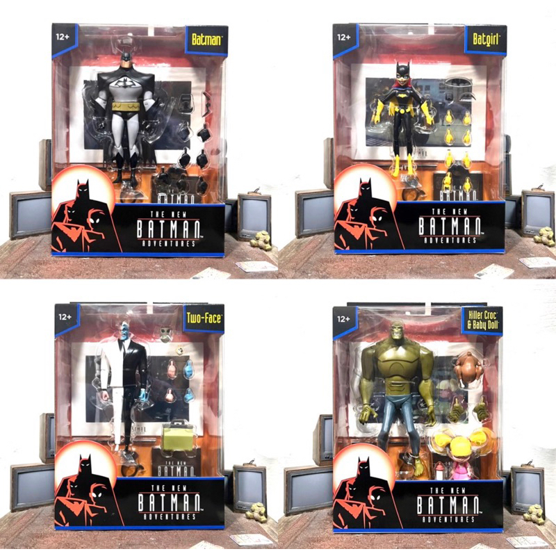 [Set of 4] Mcfarlane Toys DC Multiverse Batman The New Adventure Batman ...