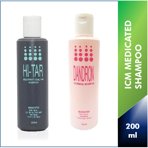 ICM Hi-Tar Medicated Shampoo (For Relief Of Itching , Scaling And ...