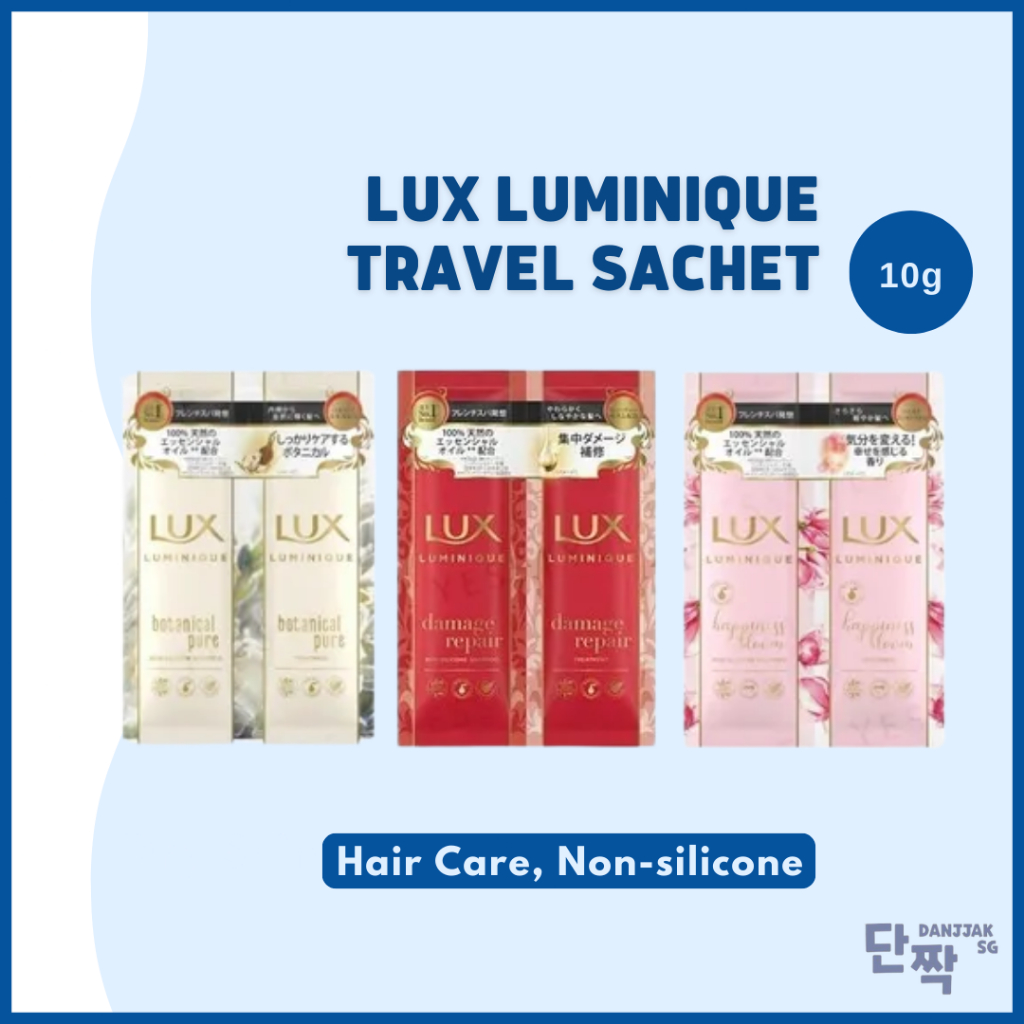 Lux Luminique Non-Silicone Shampoo & Conditioner Treatment Travel ...