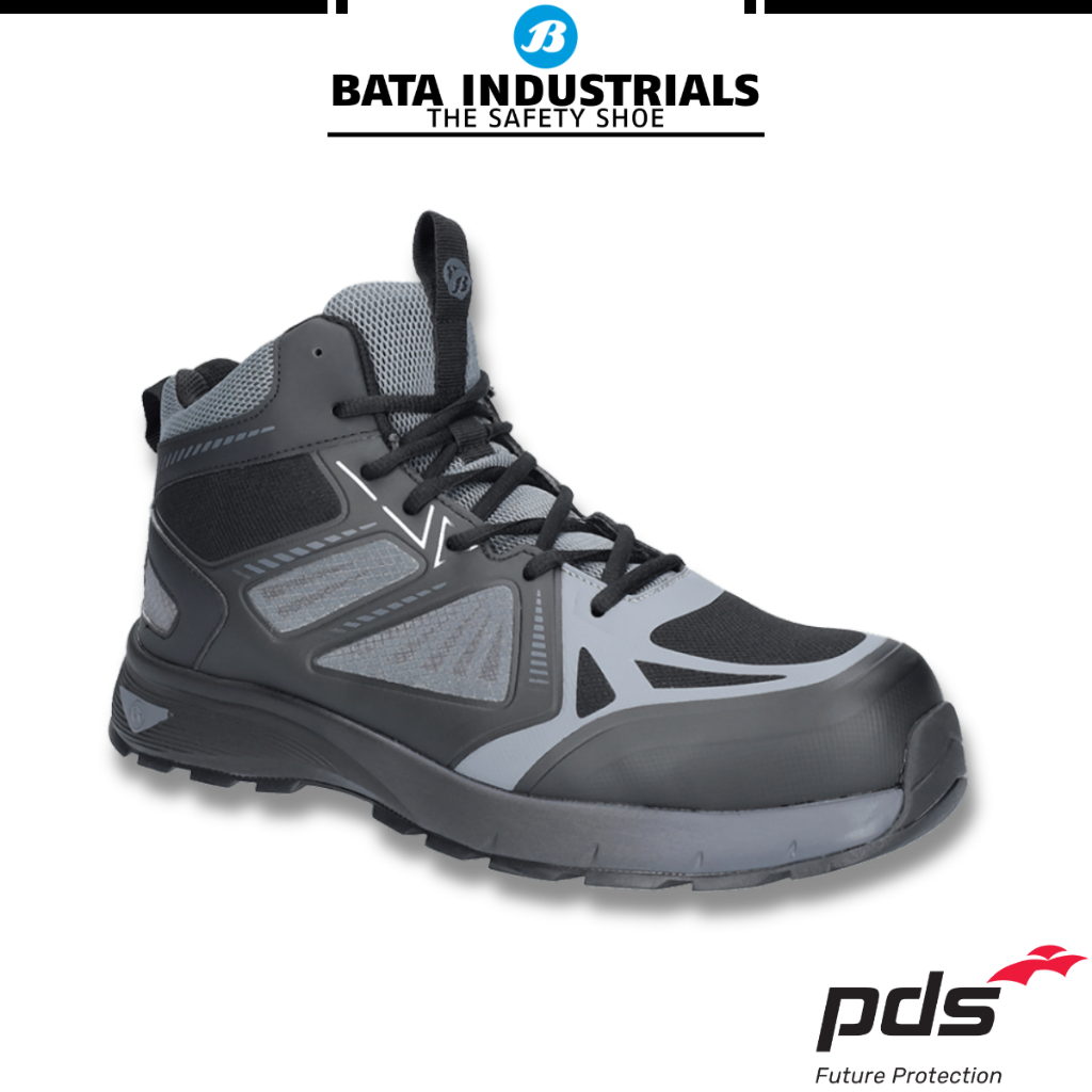 Bata Industrials Sportmates Brisk 4 S3 Composite Toecap Mid-Cut Safety ...