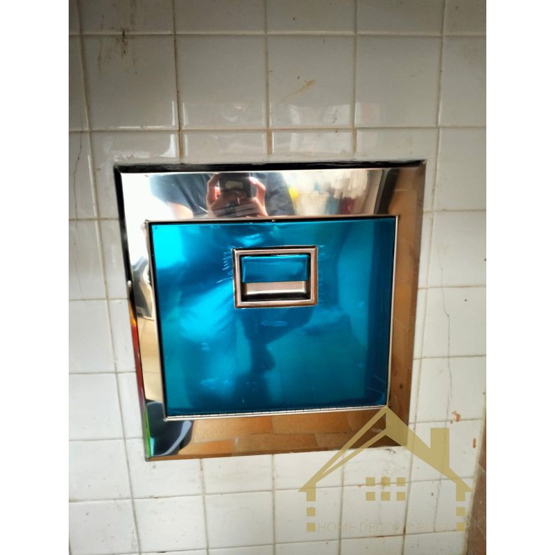 Supply + Installation / Replacement HDB Stainless Steel Rubbish Bin ...