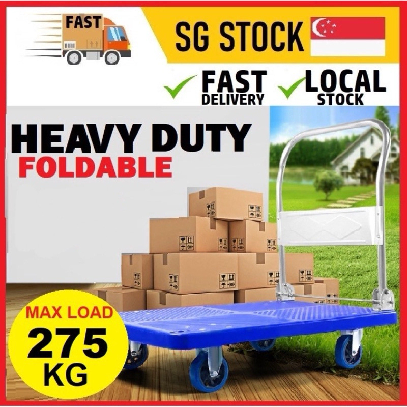 ULTRA QUIET WHEEL TROLLEY , STRONG AND DURABLE MAX LOAD 200kg | Shopee ...
