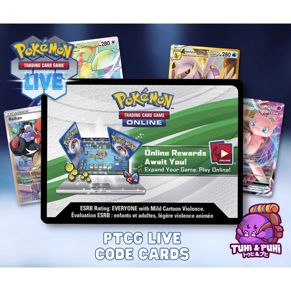 Pokemon Live Digital Online Code Cards (Mega Evolutions/Black Bolt ...