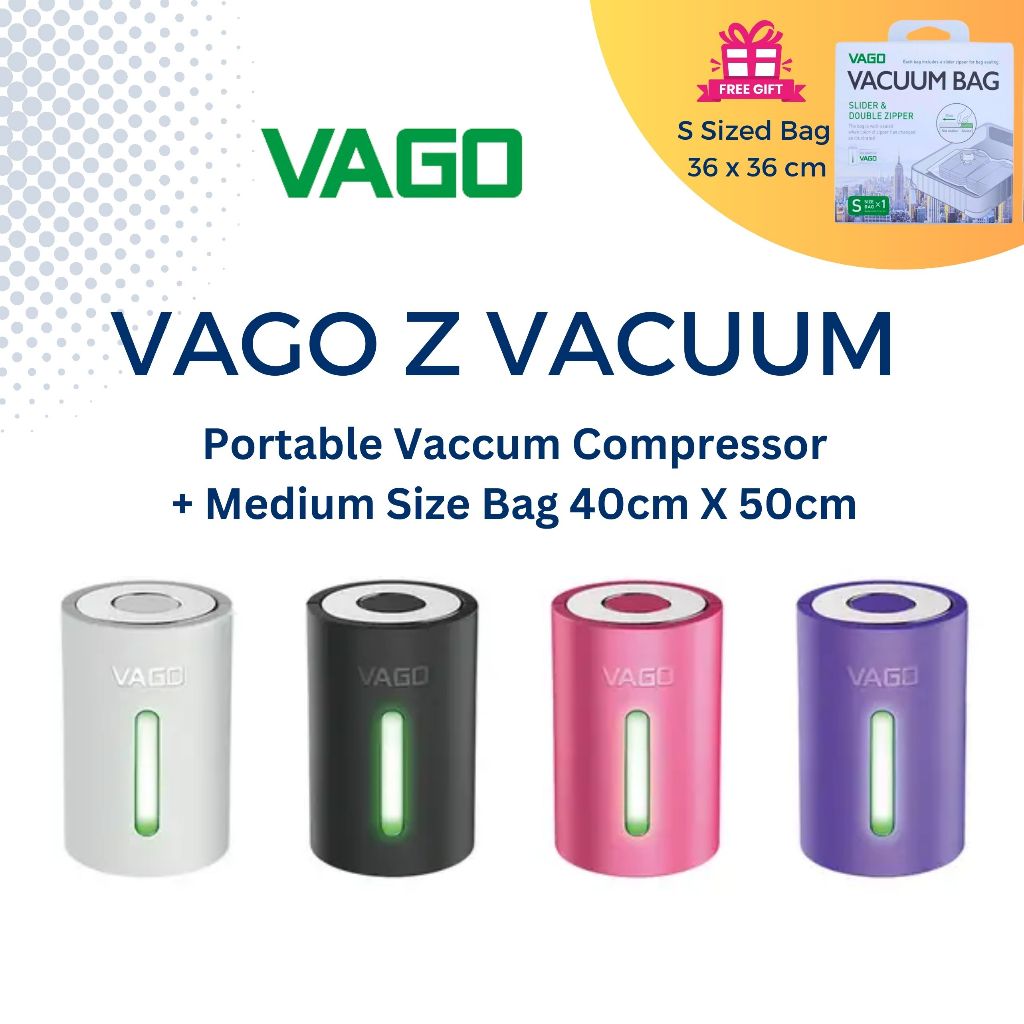 Vago Z Travel Vacuum Compressor for Travel Bags | Shopee Singapore