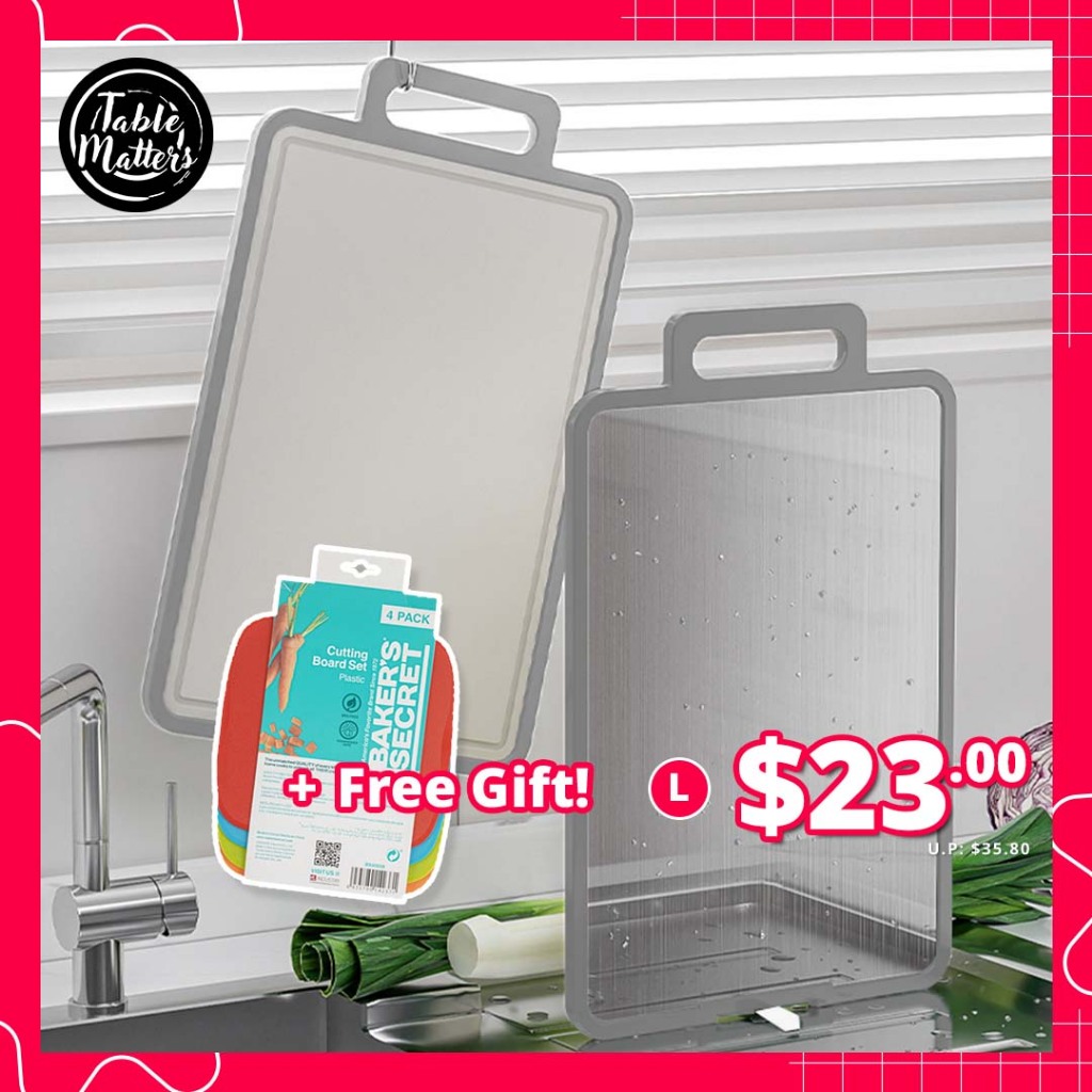 Table Matters - CleanCut Dual Side Chopping Board [Chopping Board ...
