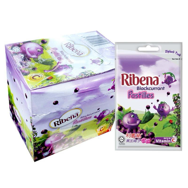 Ribena Blackcurrant Pastilles (40g x 12pkts) | Shopee Singapore