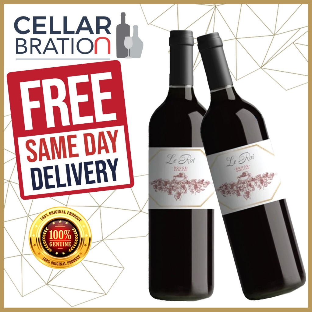 Le Roi Rouge Red Wine 750ml x 2 bottles | Shopee Singapore
