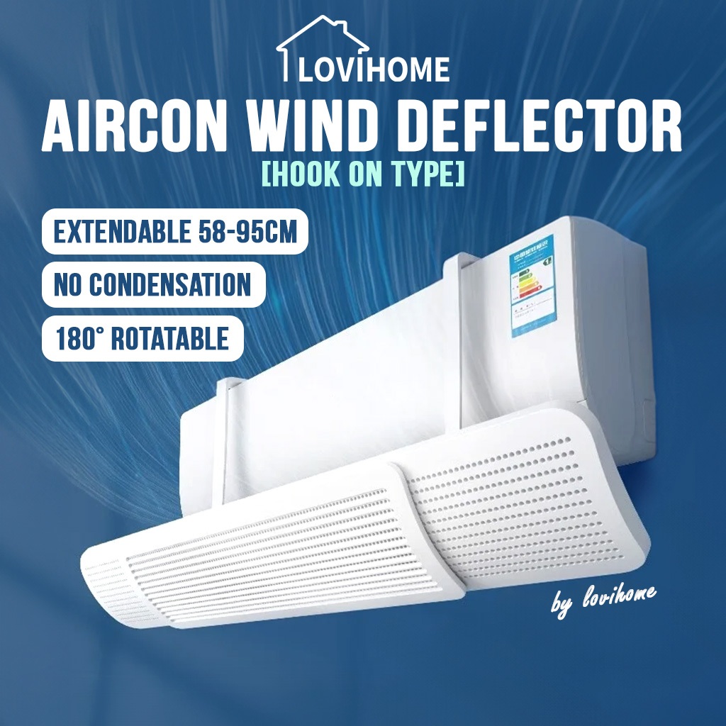 SG Aircon Windshield - Extra-Thick Sturdy Air Conditioner Wind Shield ...