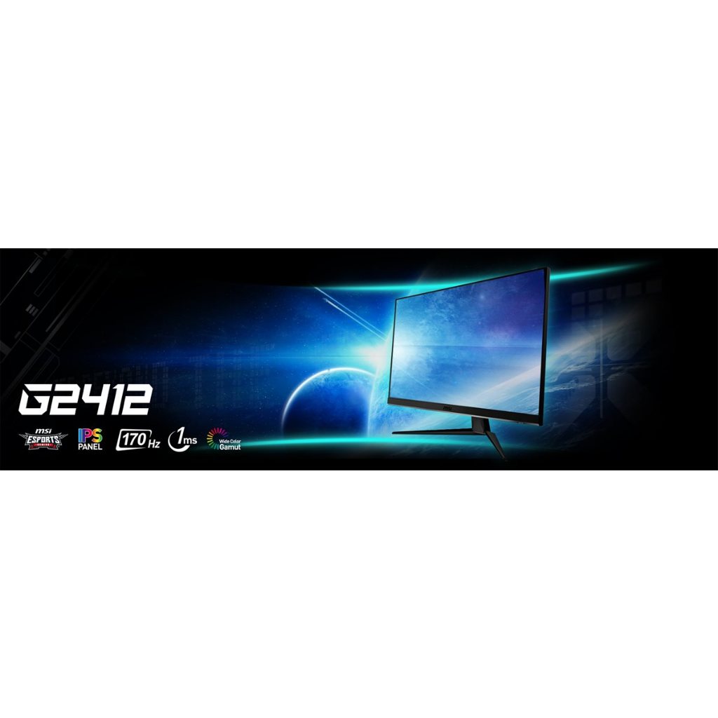 MSI Optix G2412 FHD 170Hz IPS Gaming Monitor | Shopee Singapore