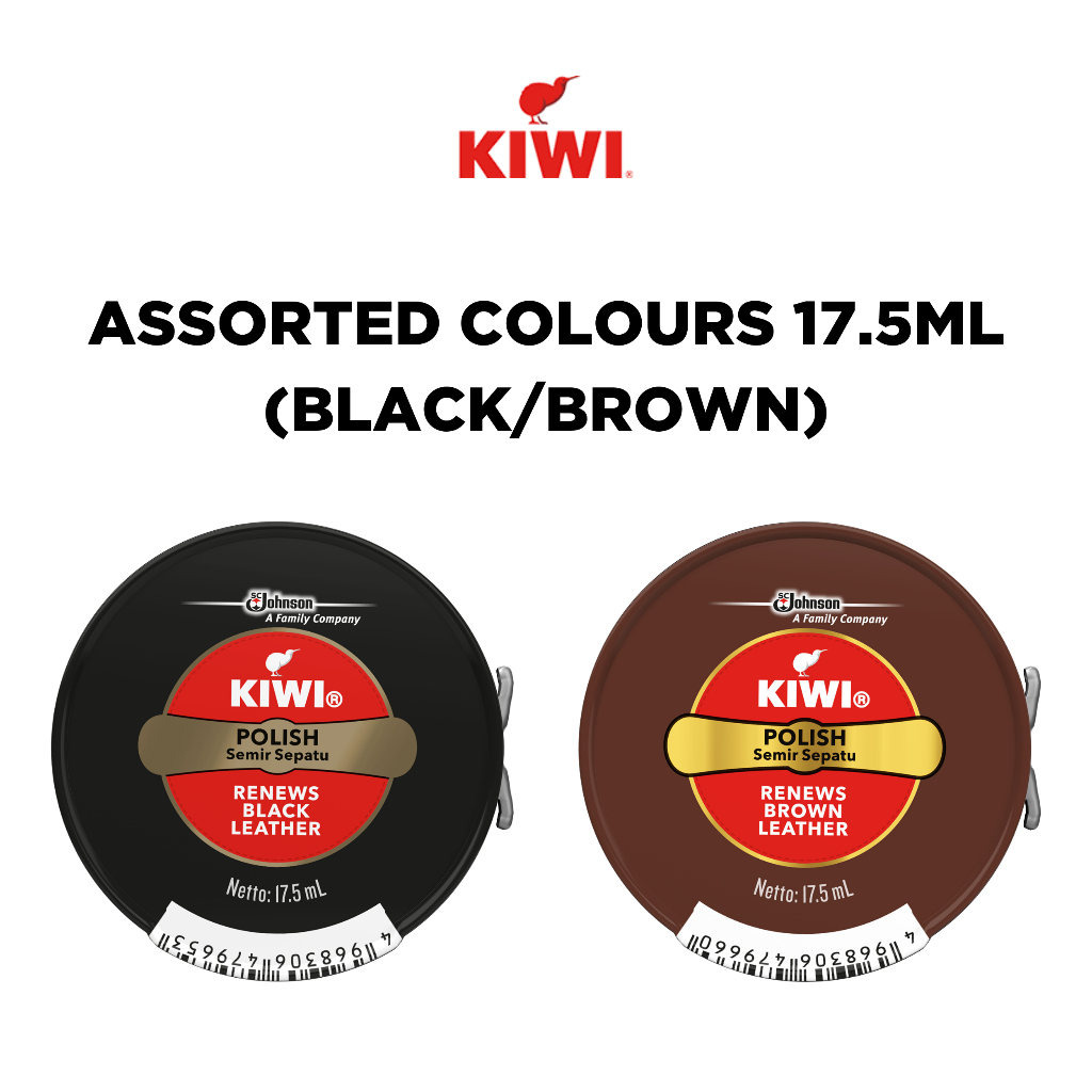KIWI Paste Shoe Polish 17.5ml (Assorted Color) | Shopee Singapore
