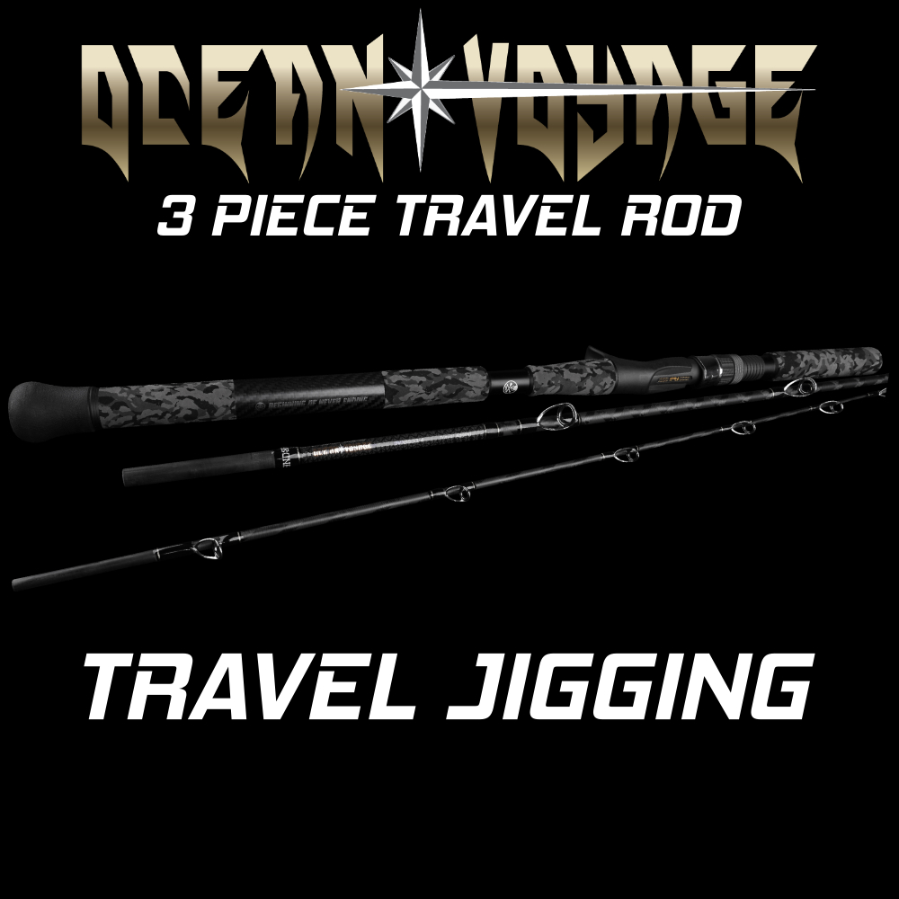 BONE - OCEAN VOYAGE ~ Travel Jigging Three Piece Rod | Shopee Singapore