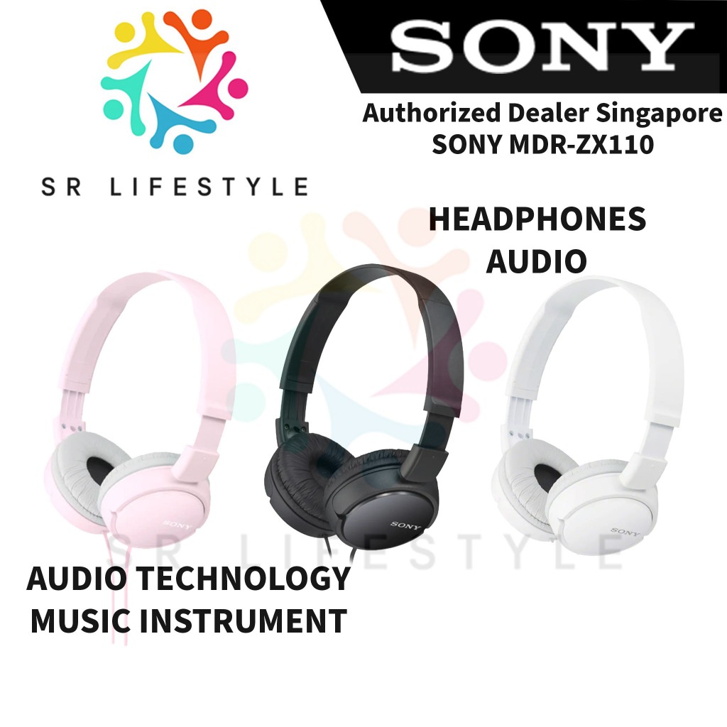 Sony MDR ZX110 ZX310 Headphones Earphone Headphone Lightweight Music SR ...