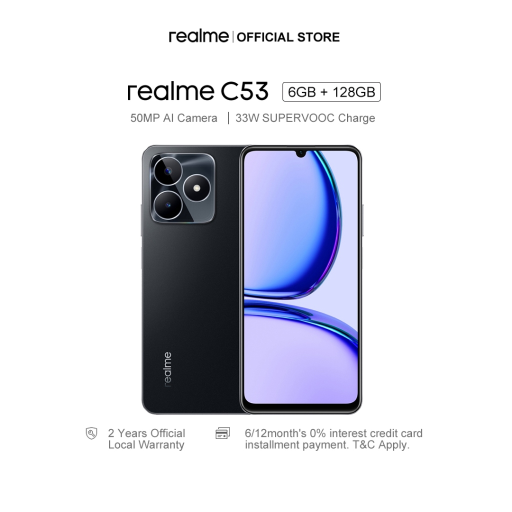 realme C53 4G 16( 8+8GB) + 256GB | 33W SUPERVOOC | 50MP AI Camera | 16.74" 90Hz Display | 2 ...