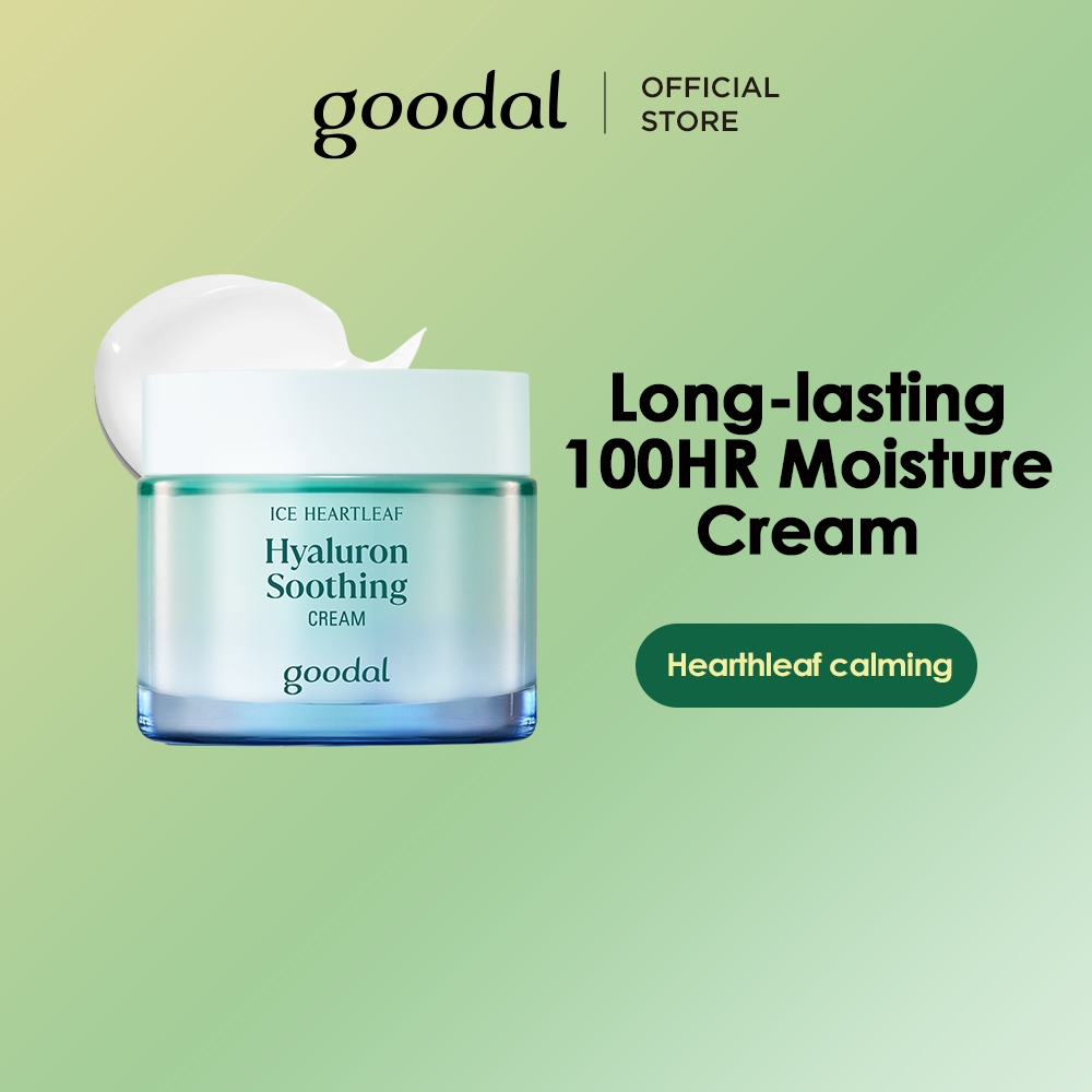 [GOODAL] Ice Heartleaf (Houttuynia Cordata) Hyaluron Soothing Cream ...