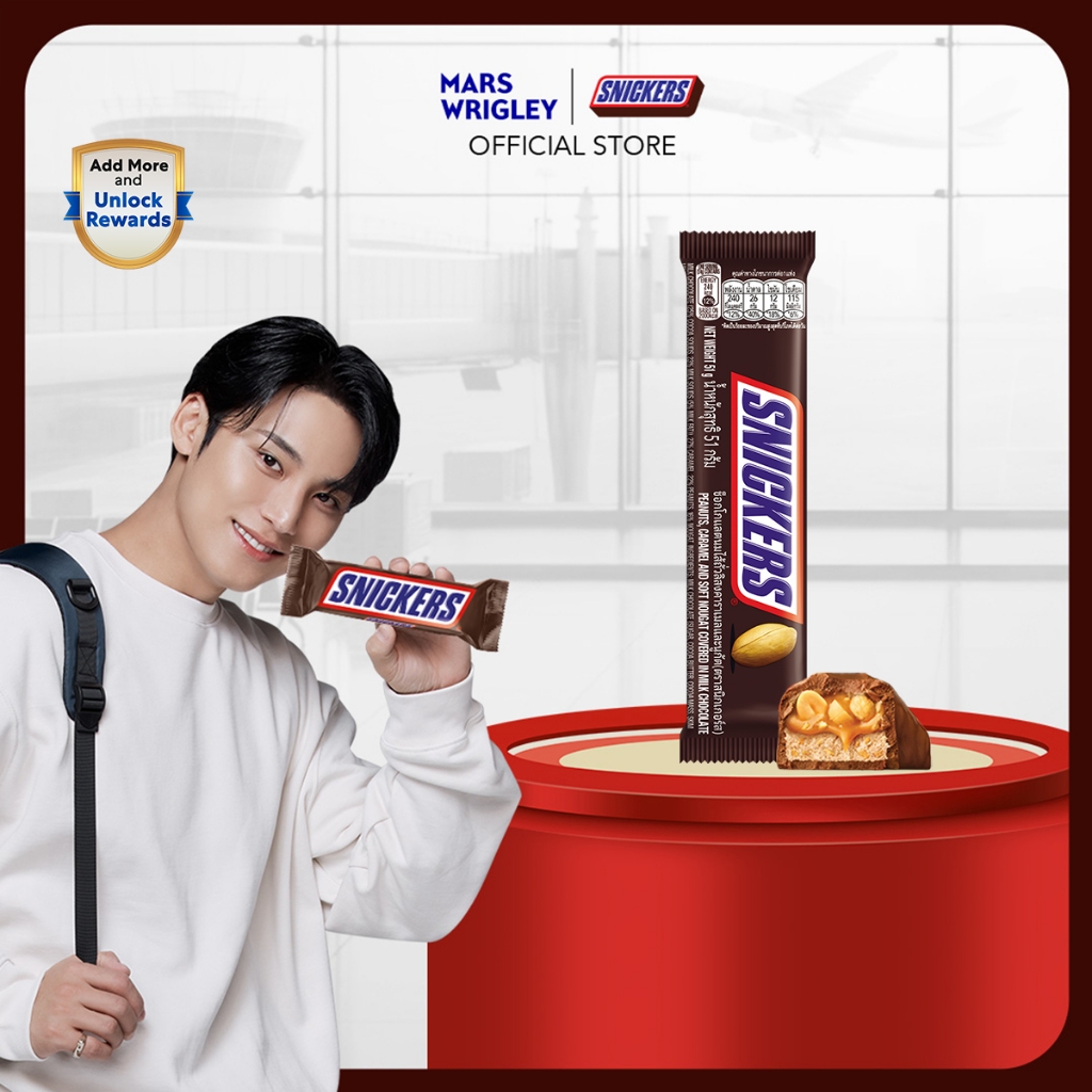 [MINGYU's Favorite] Snickers Peanut Bar Single 51g Chocolate / Recharge ...