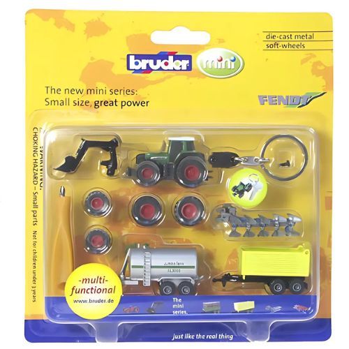 Bruder Die Cast Mini Series Metal Keychain Bruder Fendt 930 Vario ...