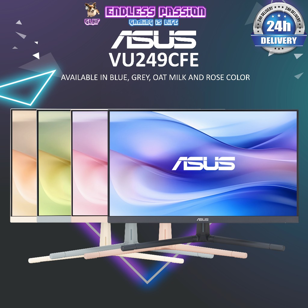 ASUS VU249CFE 24 Inch Eye Care Gaming Monitor | Shopee Singapore