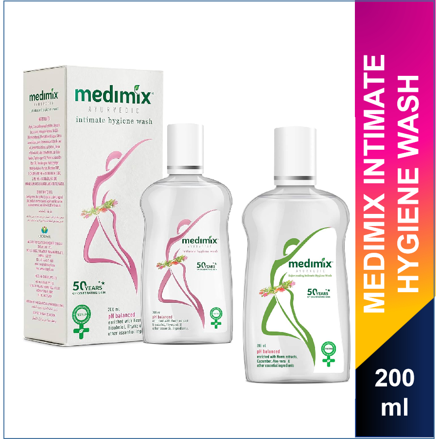 Medimix Ayurvedic Intimate Hygiene Wash 200ml | Shopee Singapore