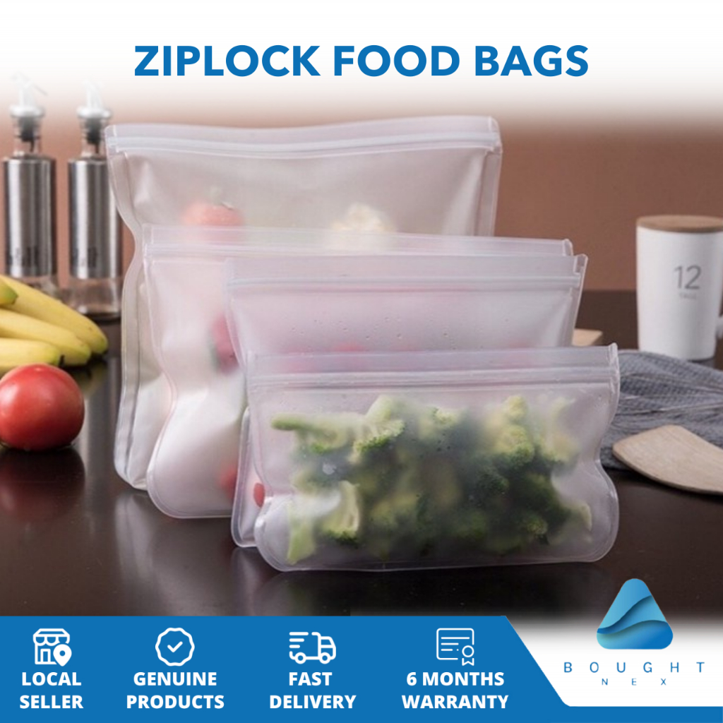 Ziplock Food Bags Fresh Convenient Reusable Vegetable Fruit ...