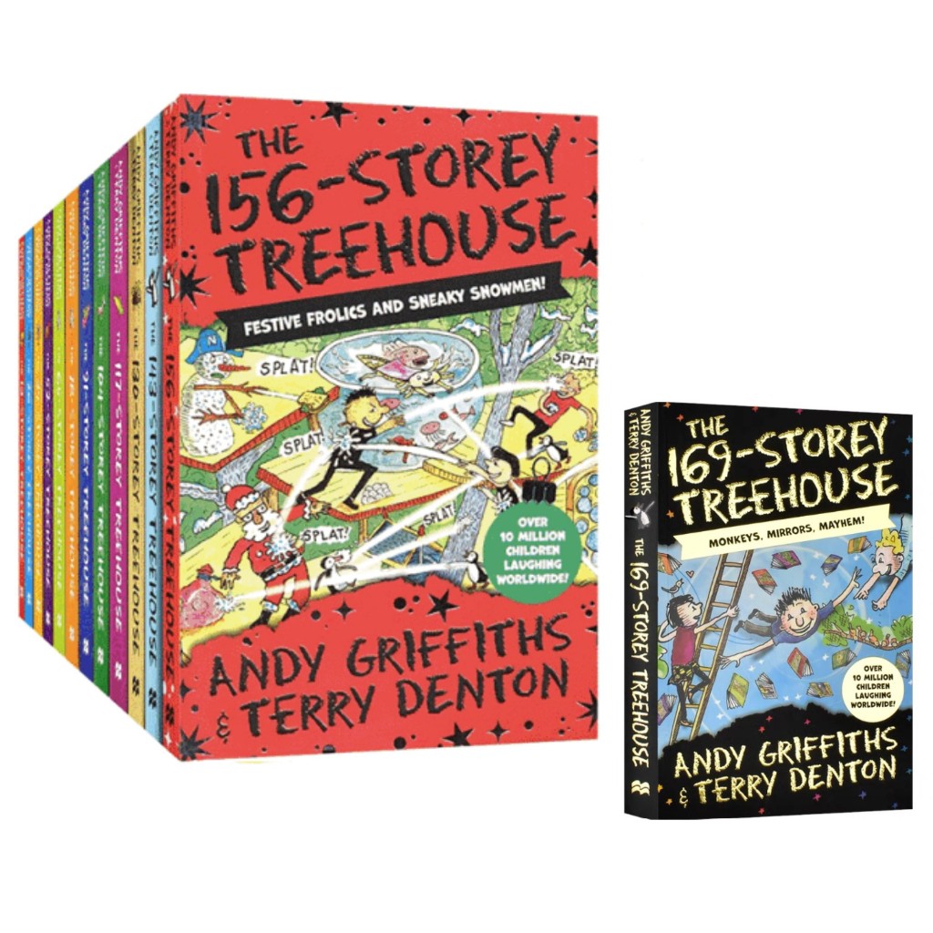 Andy Griffiths & Terry Denton' Treehouse Series - 13 books Set | Shopee ...