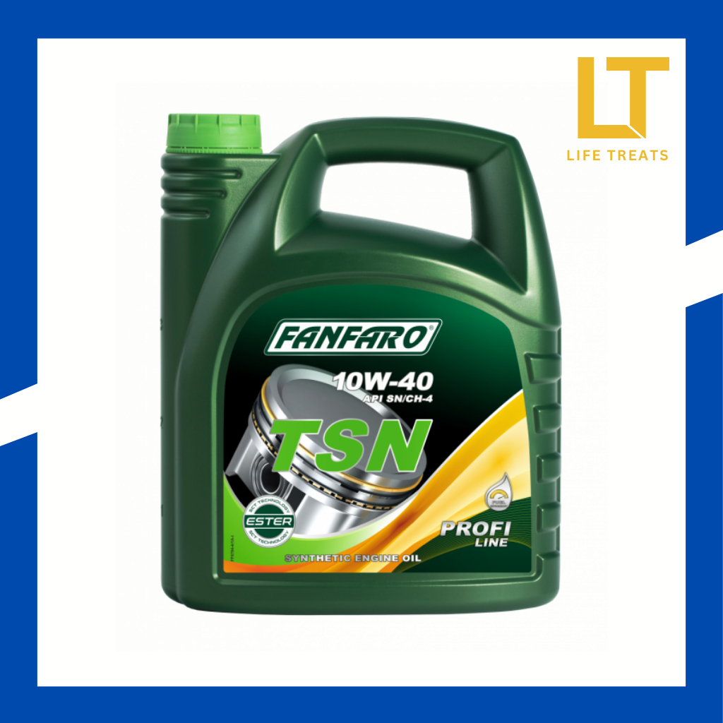 Fanfaro TSN 10W40 Synthetic Engine Oil - 4 Litres | Shopee Singapore