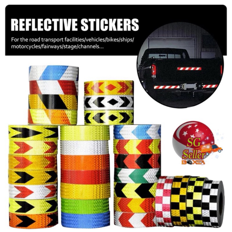Safety Reflective diamond stickers, safety sticker, night reflective ...