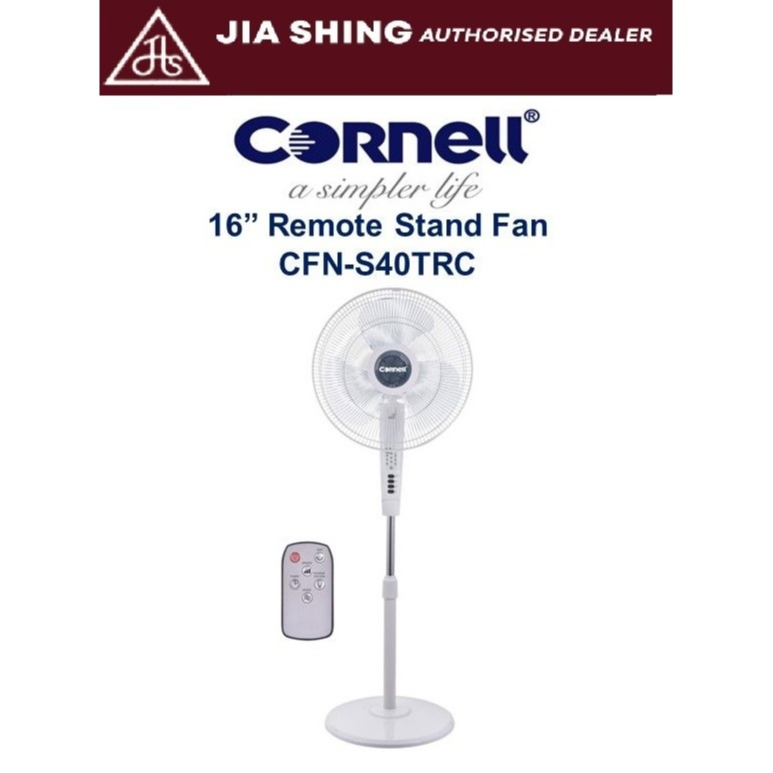 Cornell 16" Fan Stand with Remote CFN-S40TRC | Shopee Singapore