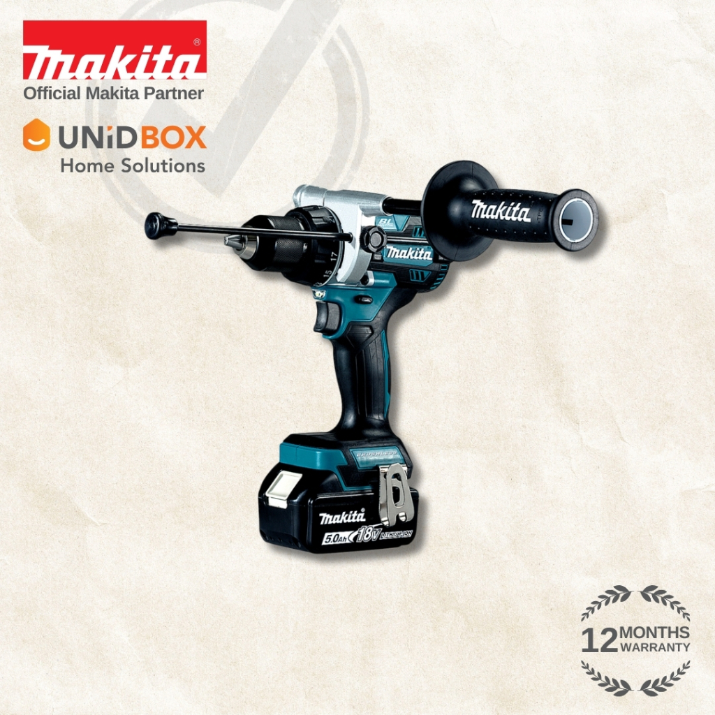 Makita DHP486 Brushless DC Hammer Drill 18V 13mm | Shopee Singapore