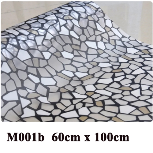 60(90)cm X 100cm Waterproof Frosted Privacy Bathroom Window Glass Film Stickers PVC Self ...