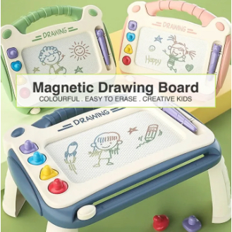🌟 SG LOCAL STOCK 🌟 Magnetic Table Children Drawing Erasable Tablet Toy ...