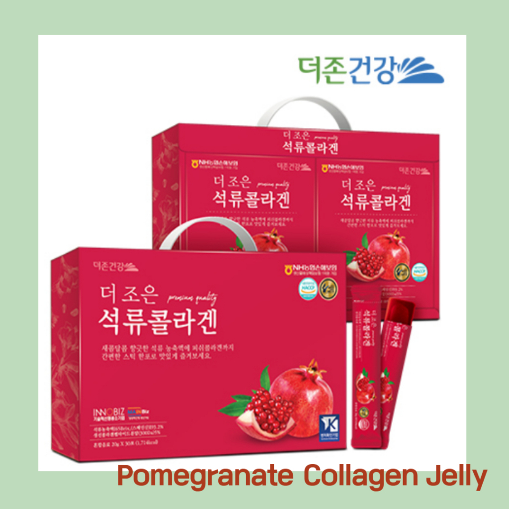 [Korea-The Zoen] Premium Pomegranate 1,000mg Collagen Beauty Jelly ...