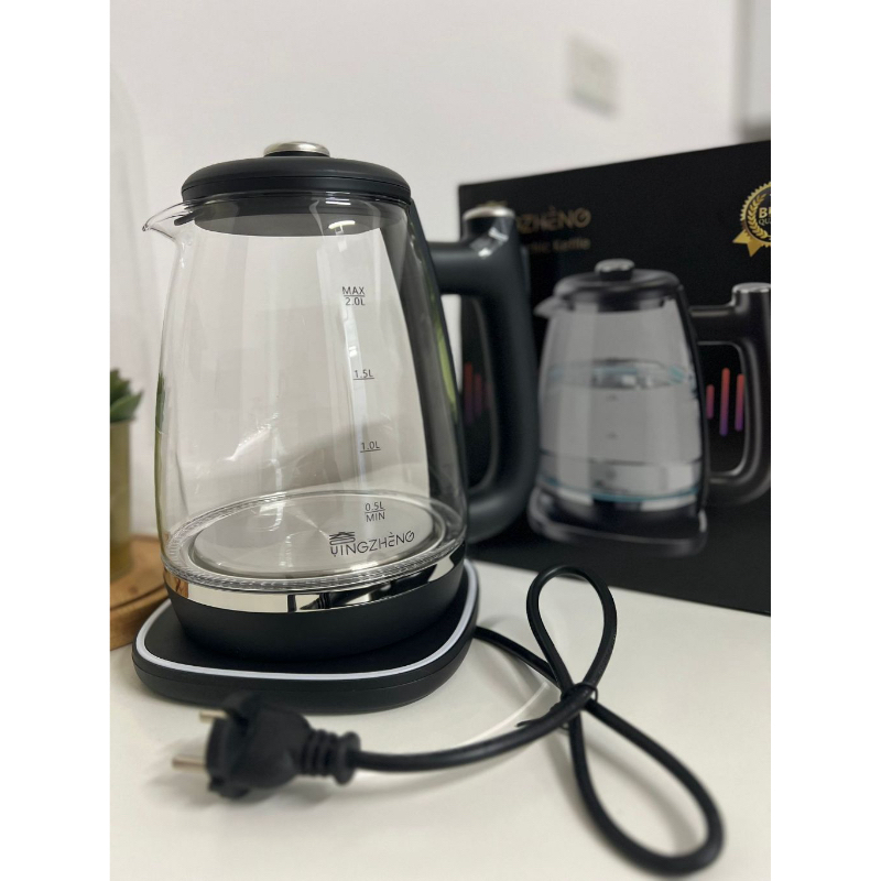 2L Electric Glass Water Boiler | Shopee Singapore