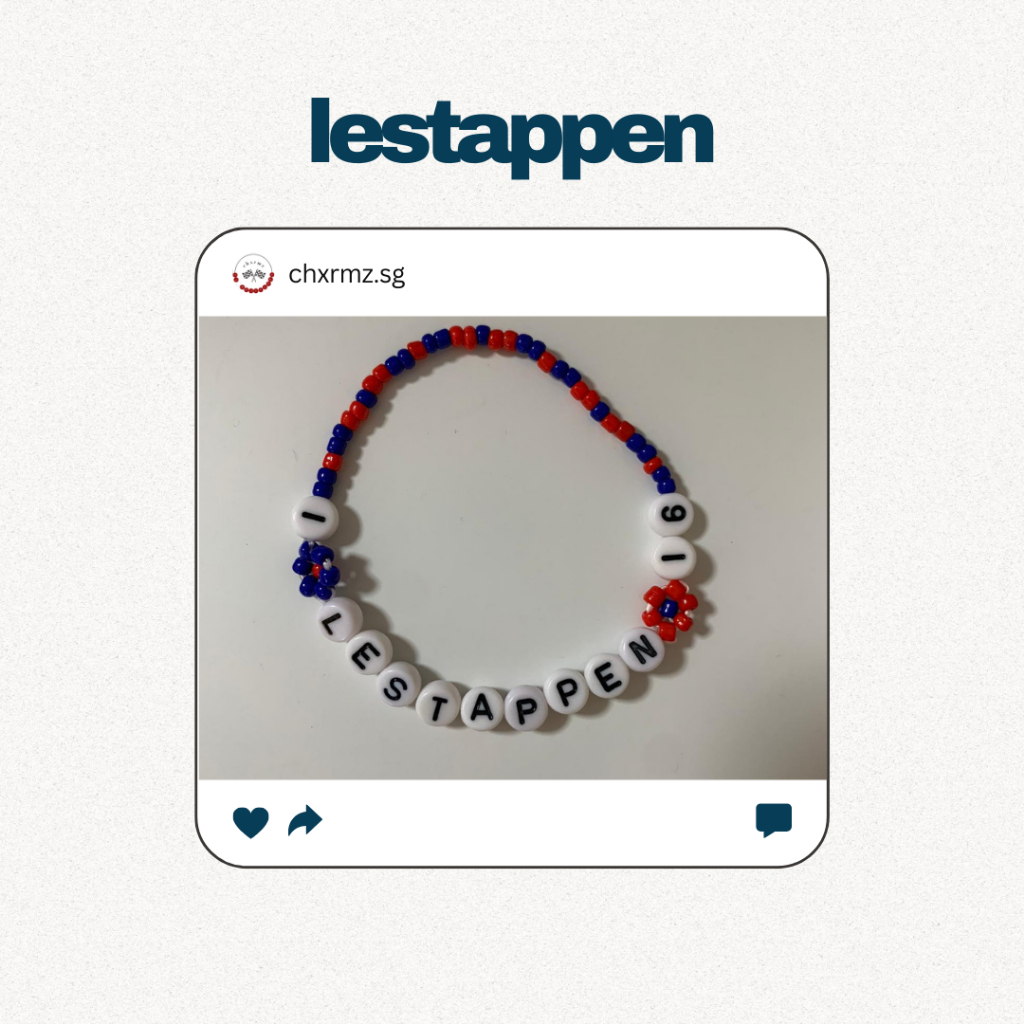 lestappen - custom F1 inspired bracelets (max verstappen and charles ...