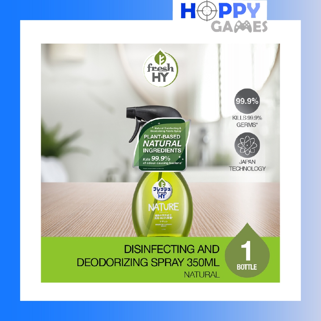 Fresh HY Natural Disinfecting and Deodorising Spray (350ml) | Shopee ...
