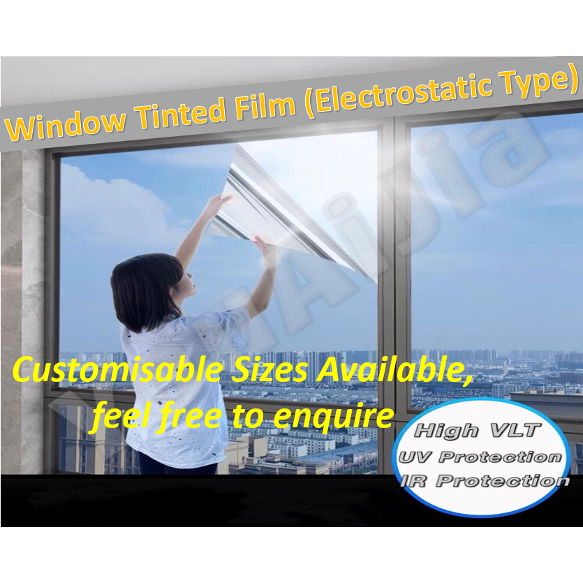 [Local Seller / In Stock] Window Tinted Film (Electrostatic Type ...