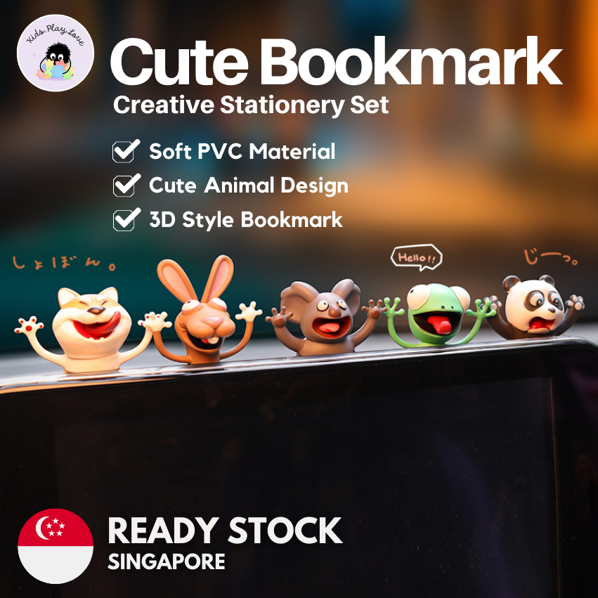 (READY STOCK) Cartoon Bookmark for Books || Pagekeeper Cute Designs ...