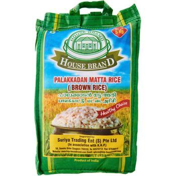 House Brand Palakkadan Matta Brown Rice 5Kg | Shopee Singapore