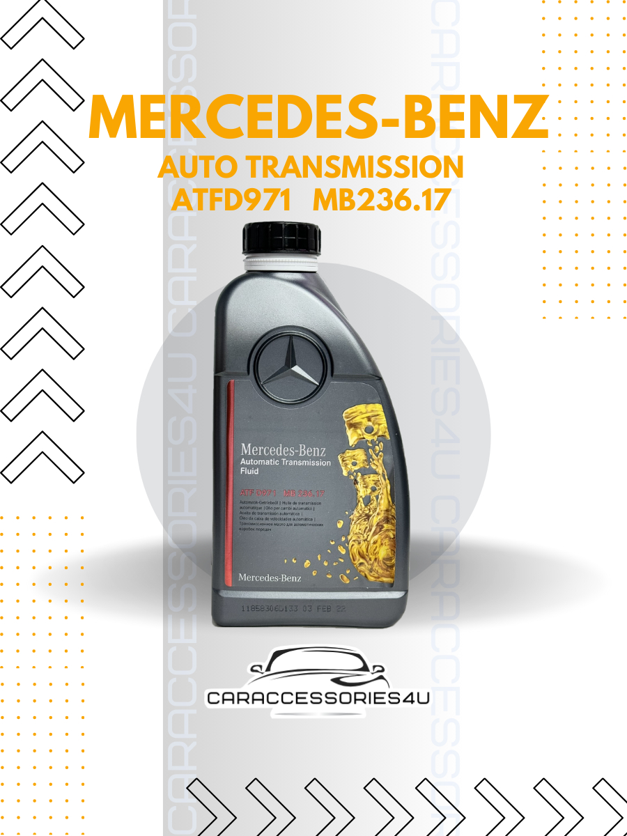 Mercedes Benz Auto Transmission Fluid ATF D971 MB236.17 (1ltr) | Shopee ...