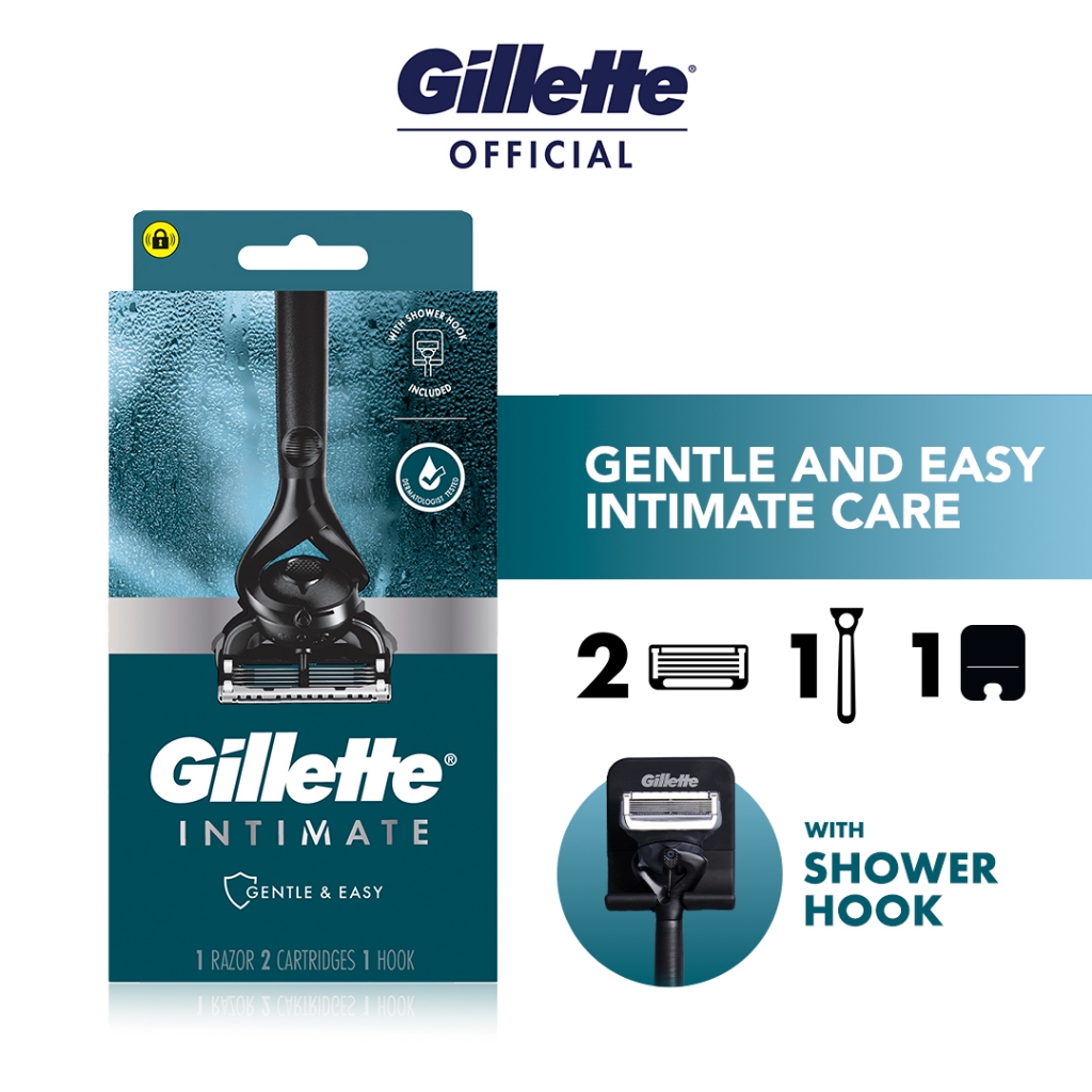 Gillette Intimate Manscape Razor | Shopee Singapore