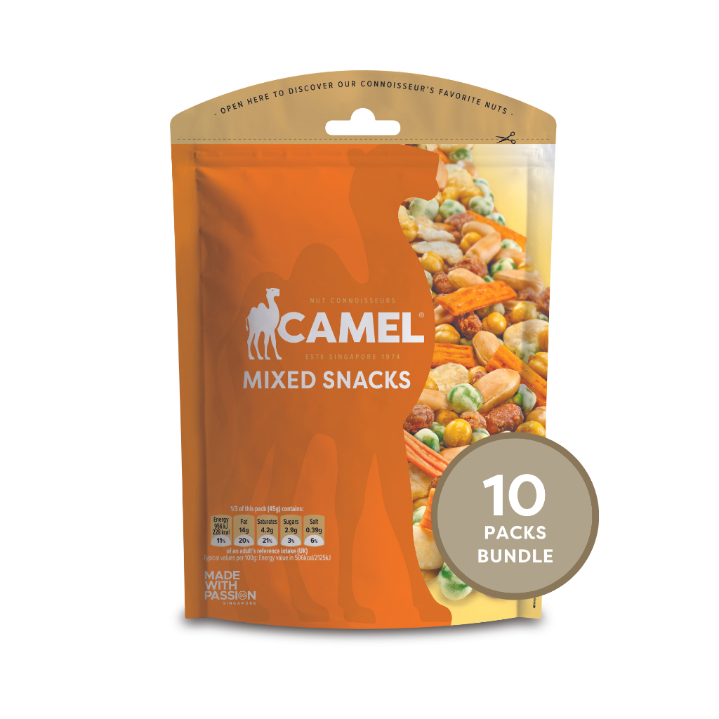 Camel Mixed Snacks 135g (Bundle of 10) | Shopee Singapore