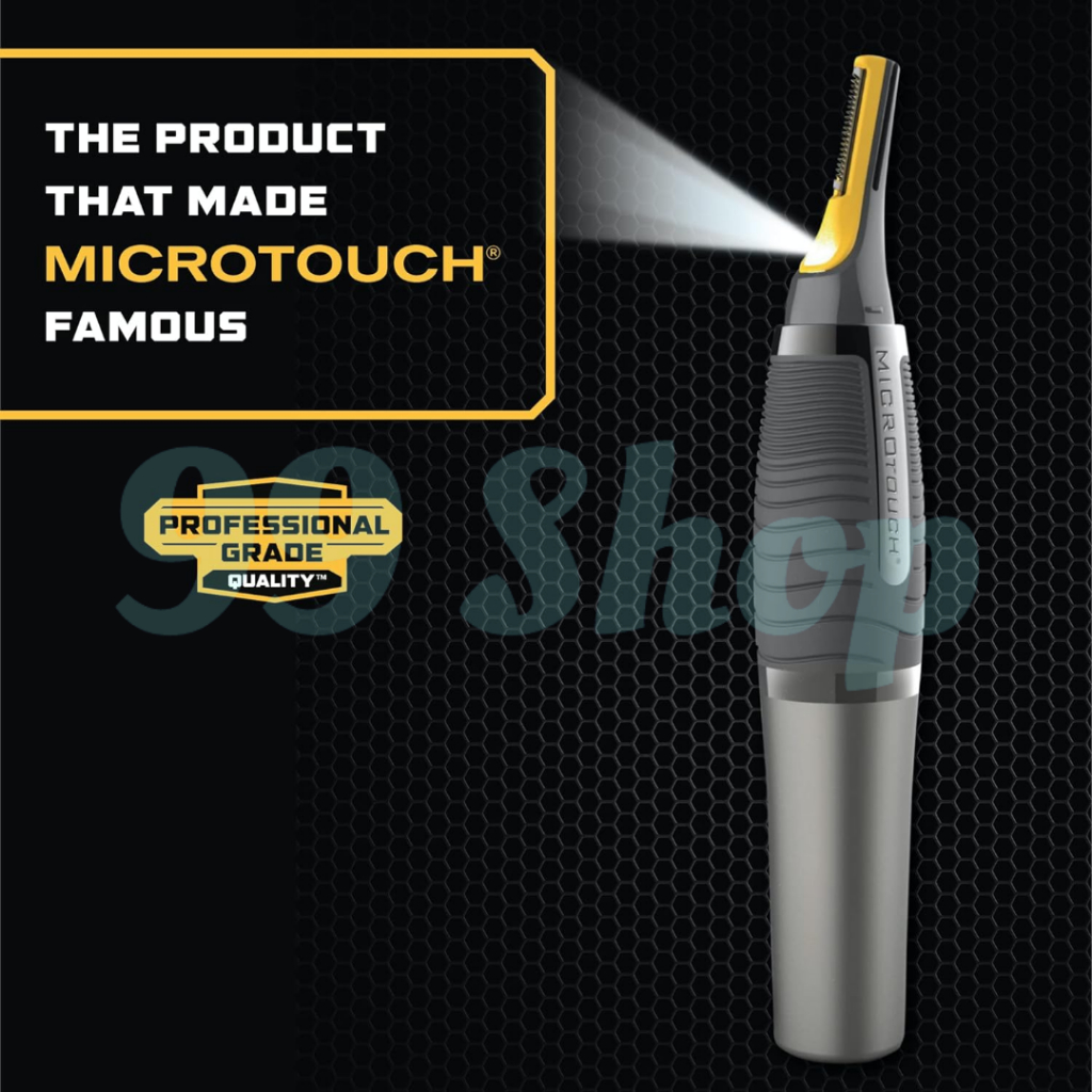 MicroTouch Titanium MAX Lighted Personal Trimmer | Shopee Singapore