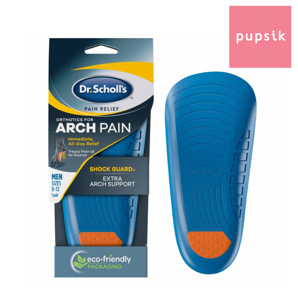 Dr Scholl's Arch Pain Relief Orthotics - Men's | Shopee Singapore